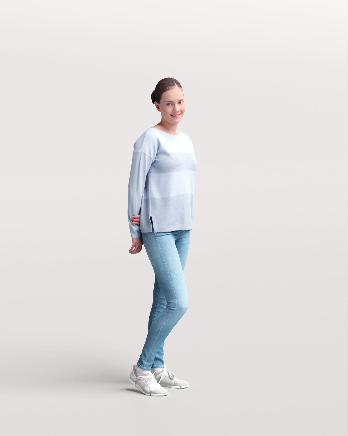 Posed 3D Model of Aga 4 (Standing)