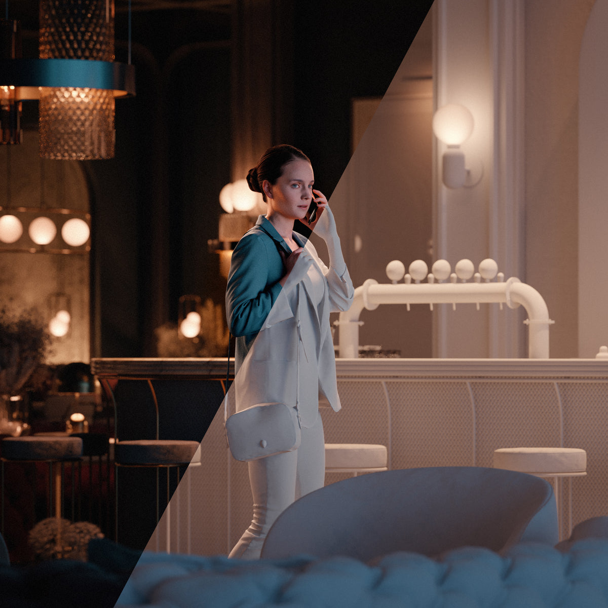 Posed 3D Model of Aga 2 (Standing)